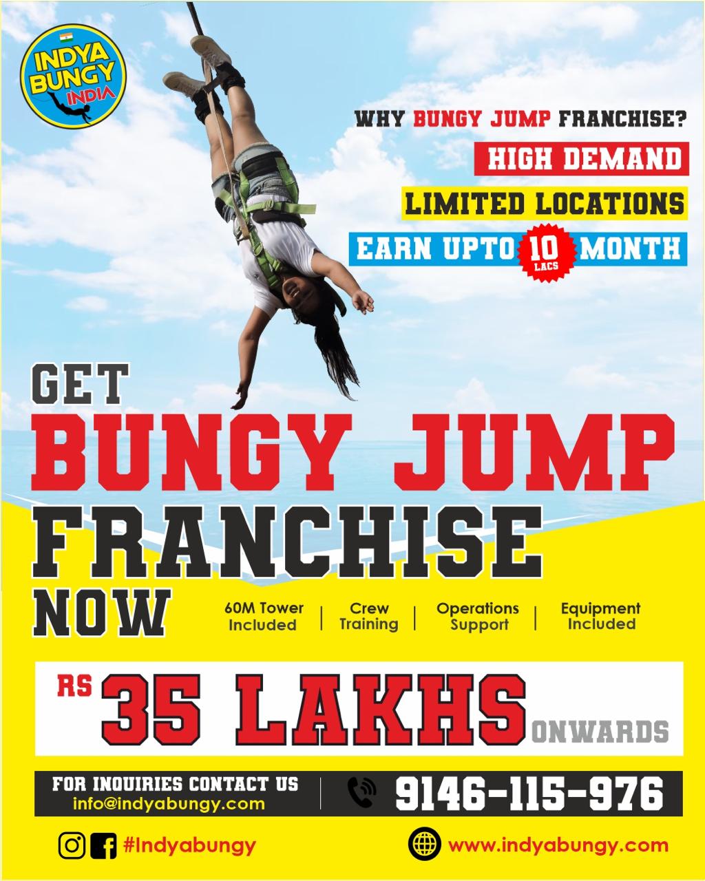 Bungee jumping in Goa | Bungy Jumping Goa | Goa Bungy North