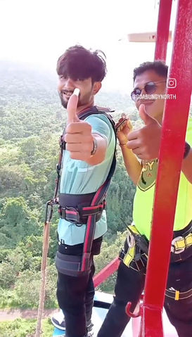 Bungee jumping in Goa | Bungy Jumping Goa | Goa Bungy North