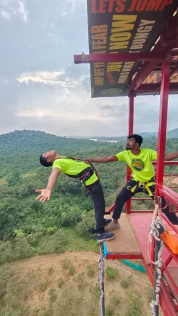 Bungee jumping in Goa | Bungy Jumping Goa | Goa Bungy North
